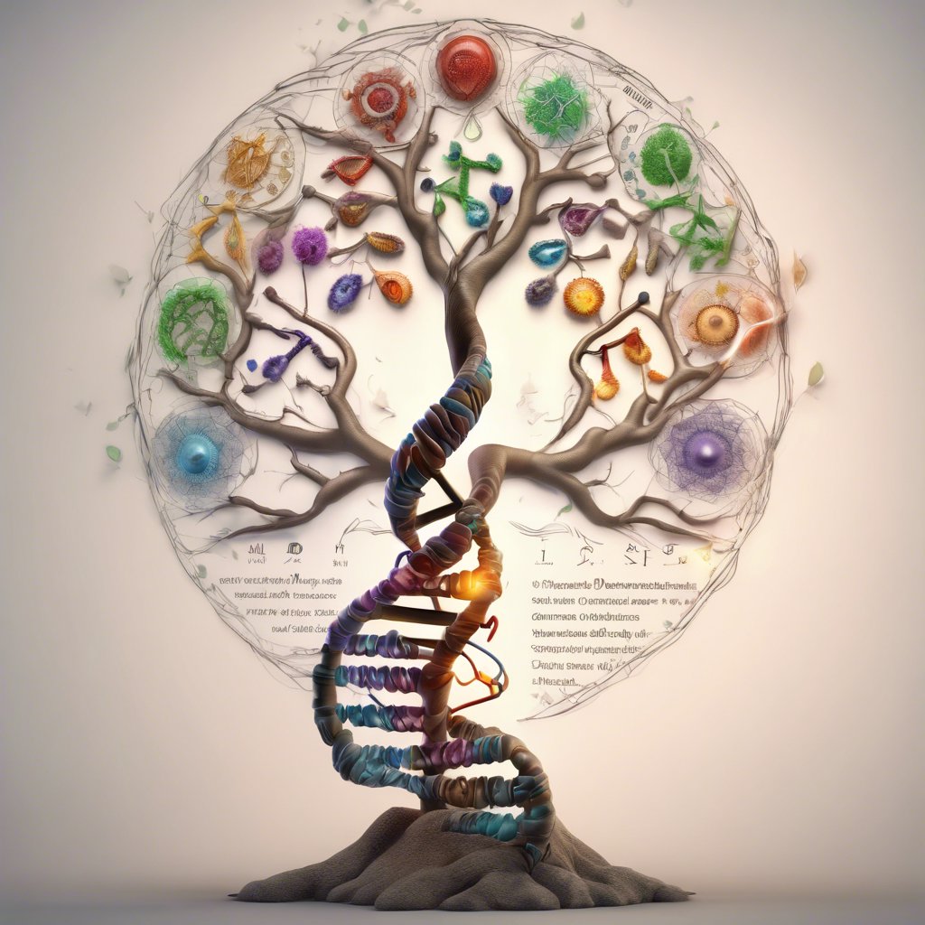 Human DNA with Chakras woven with | Fanart