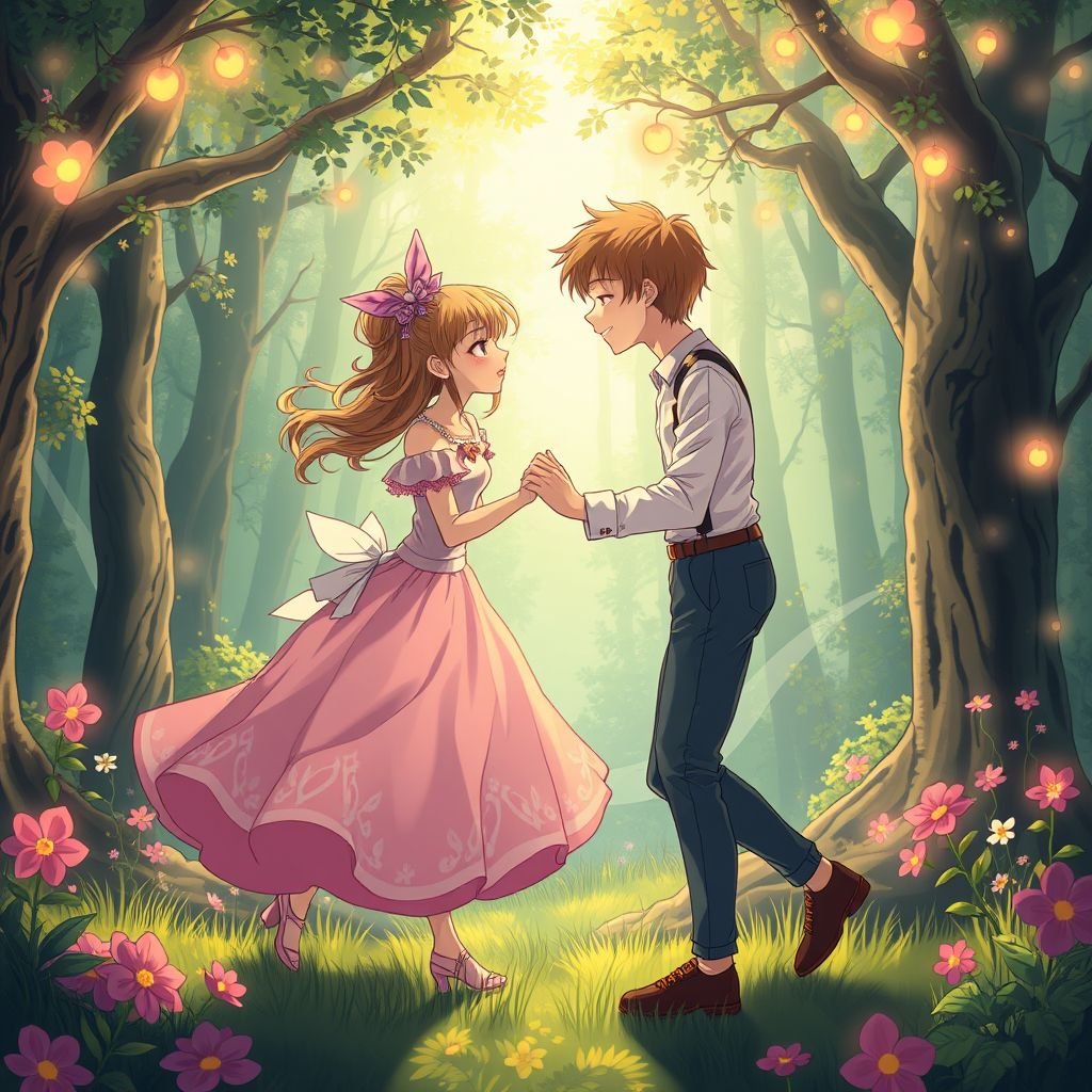 Explore Anime Boy Magical Forest Fanart