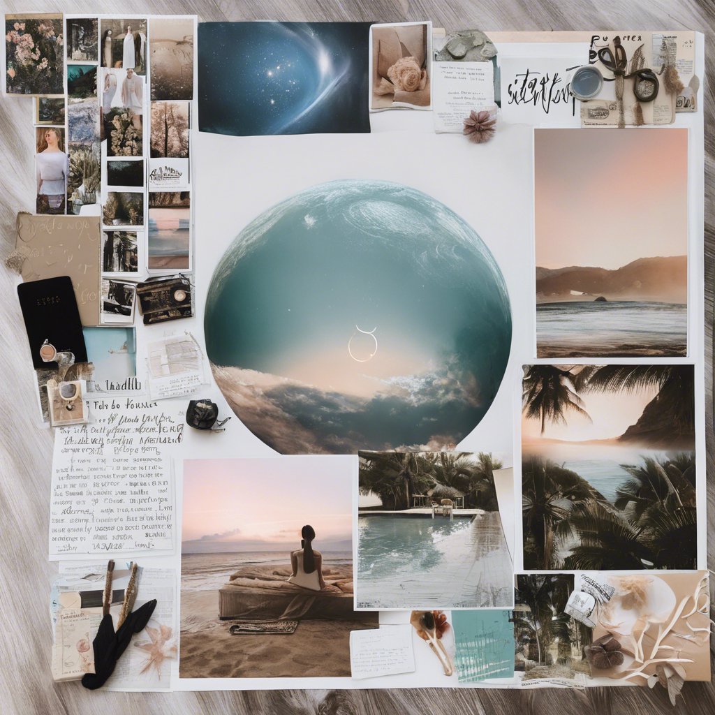 Explore Serene Nature Vision Board Fanart