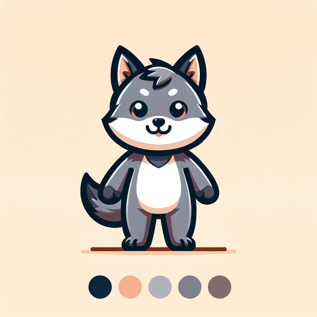 Friendly wolf dude | Fanart