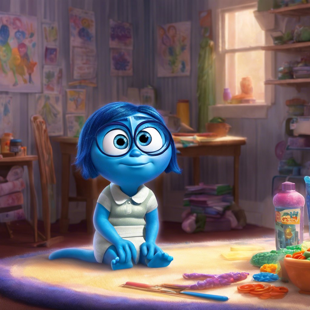 Riley from inside out has a | Fanart
