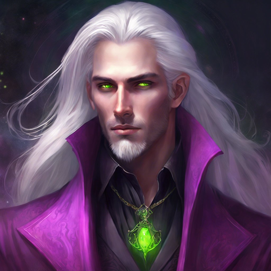 A tall handsome man with lime Fanart