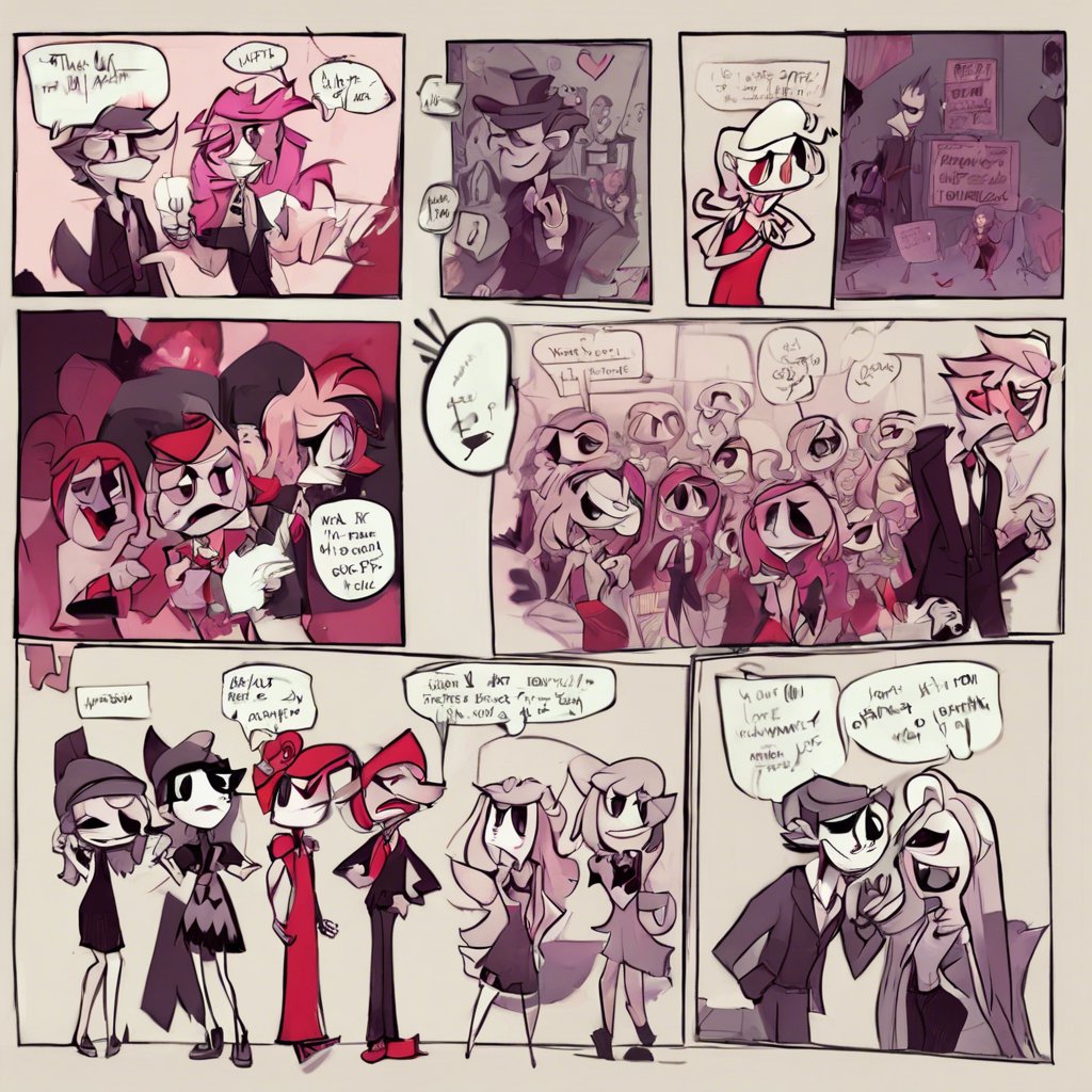 The entire population of the Hazbin | Fanart