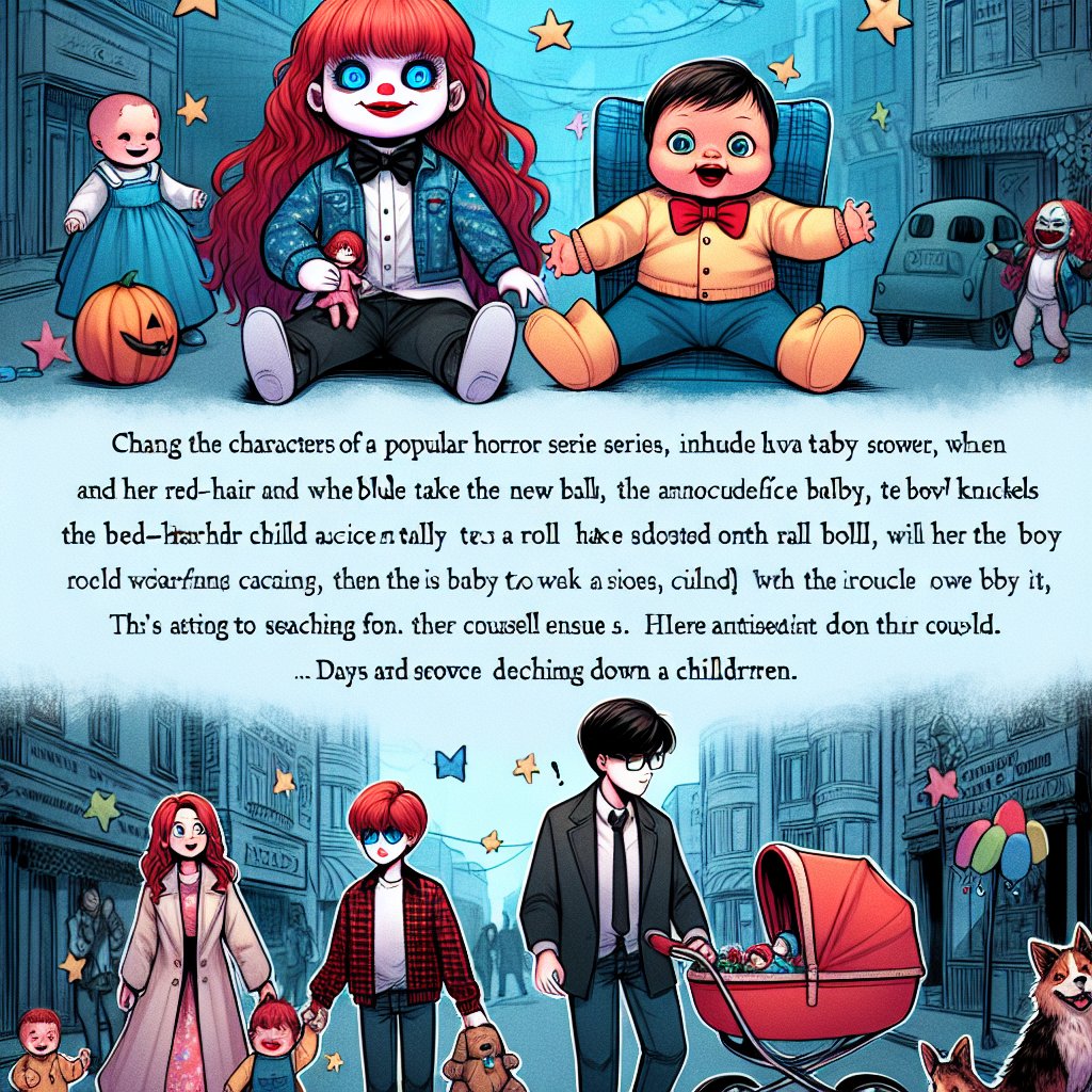 Chucky and Tiffanys turn children Glen Fanart