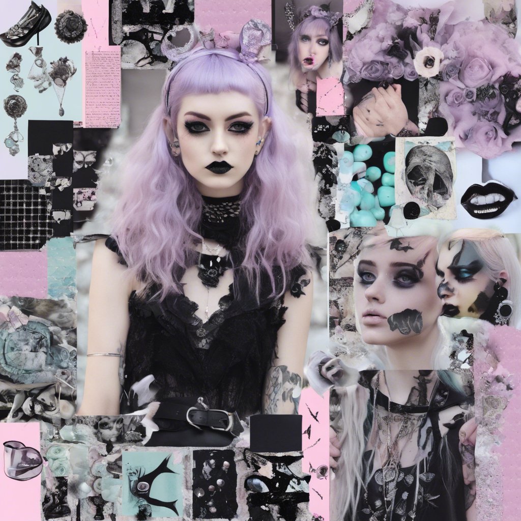Pastel Goth Fanart