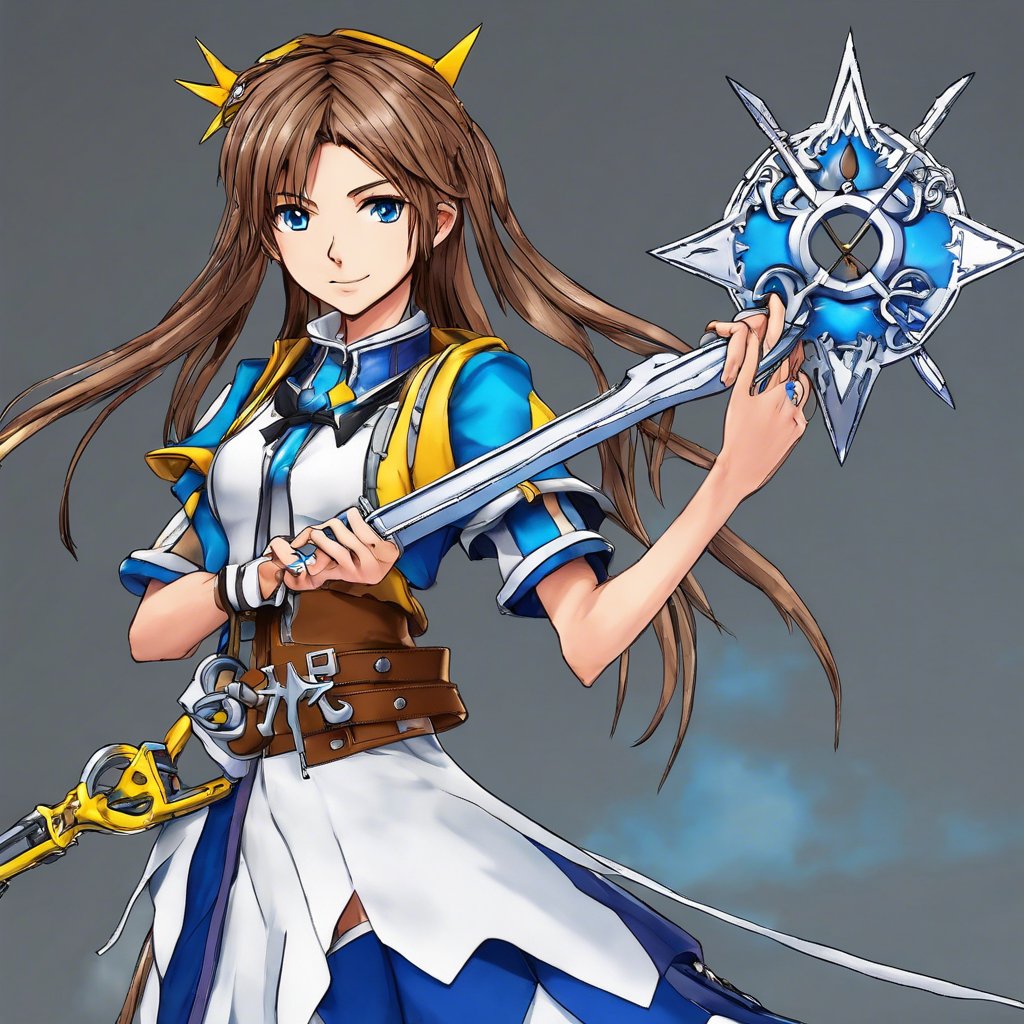 Belldandy Morisato brown hair blue eyes Fanart