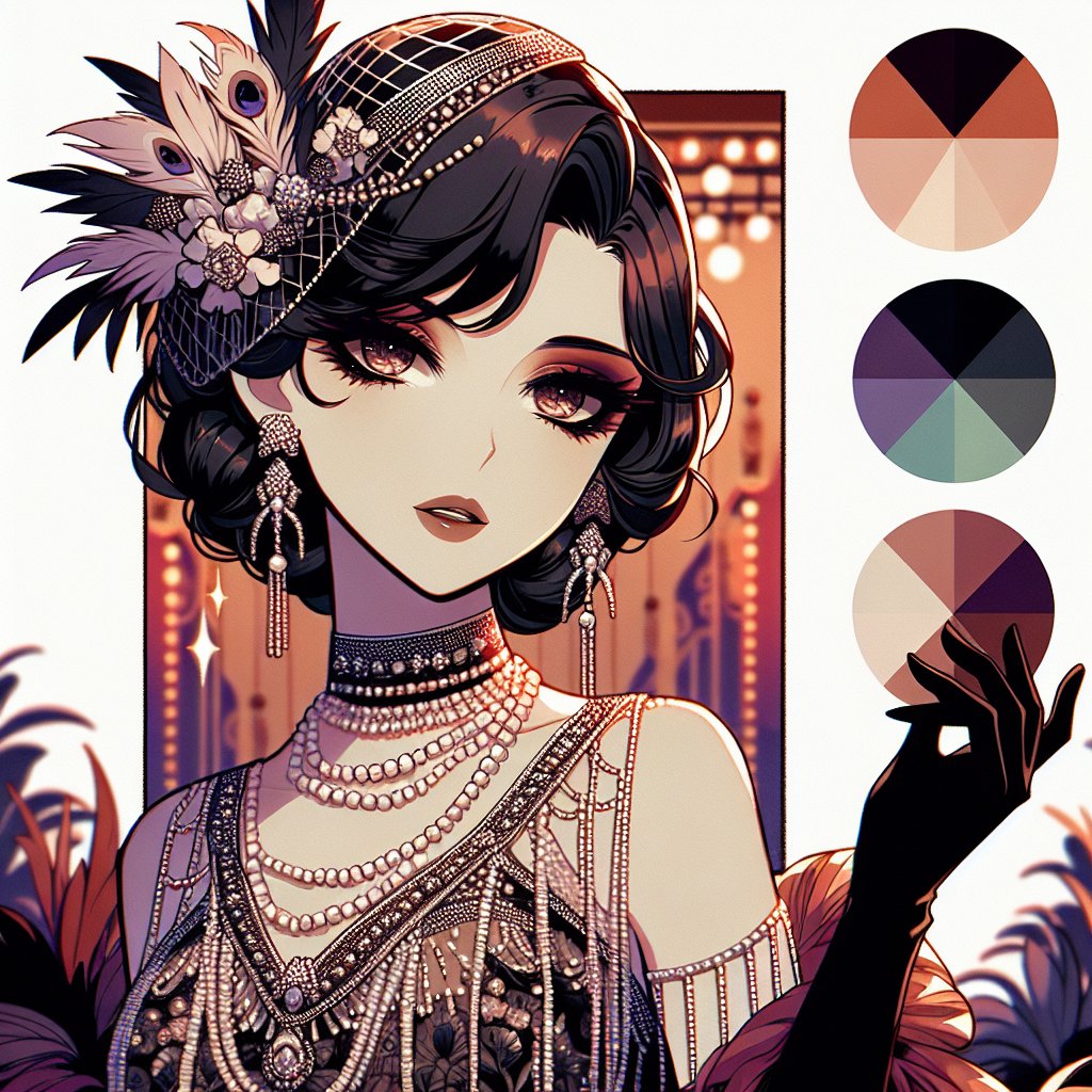 Anime girl drawn in anime style, Fanart