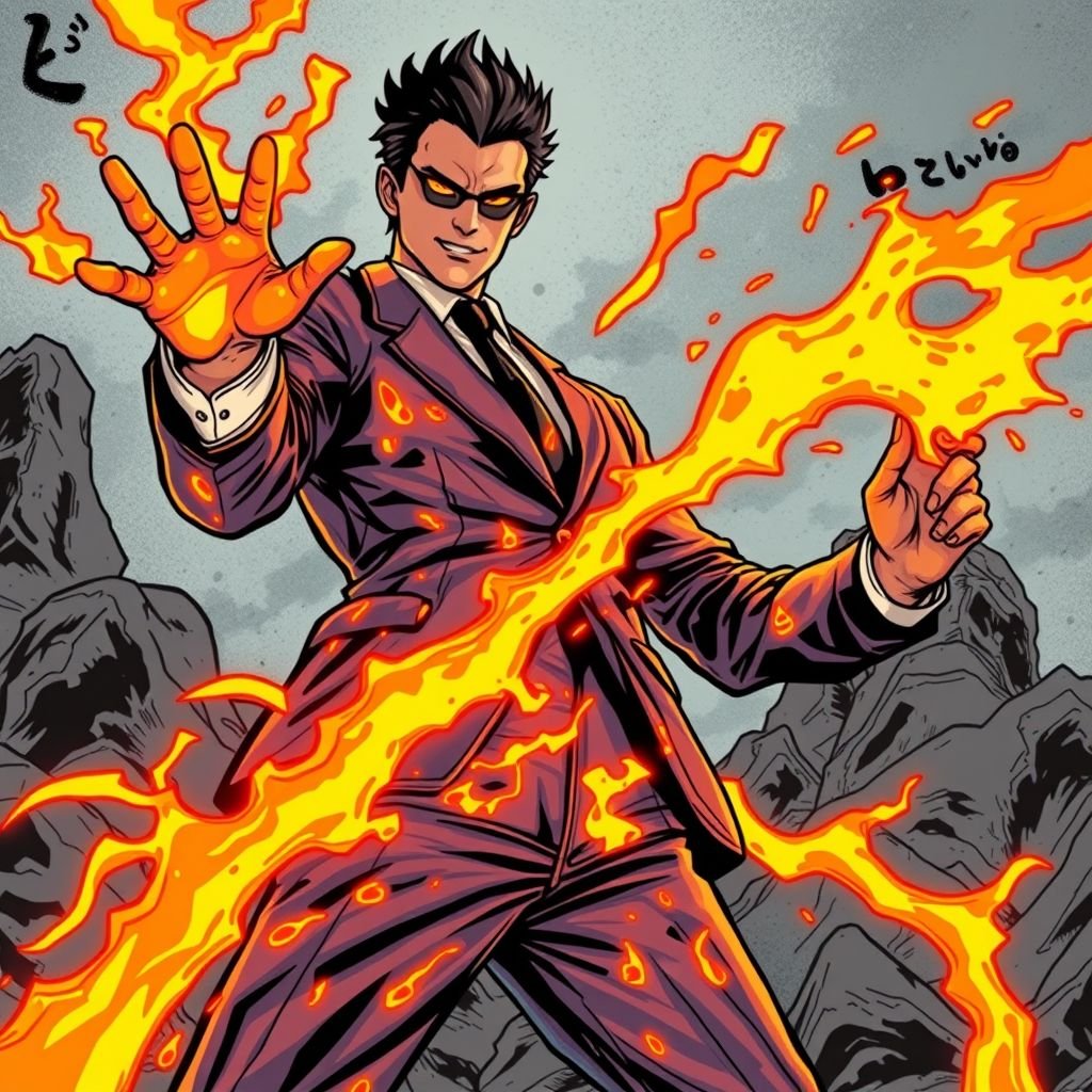Man with a suit made out Fanart