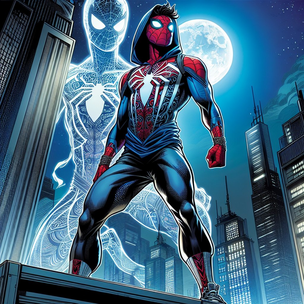 Mystical version of Spider-Man Fanart