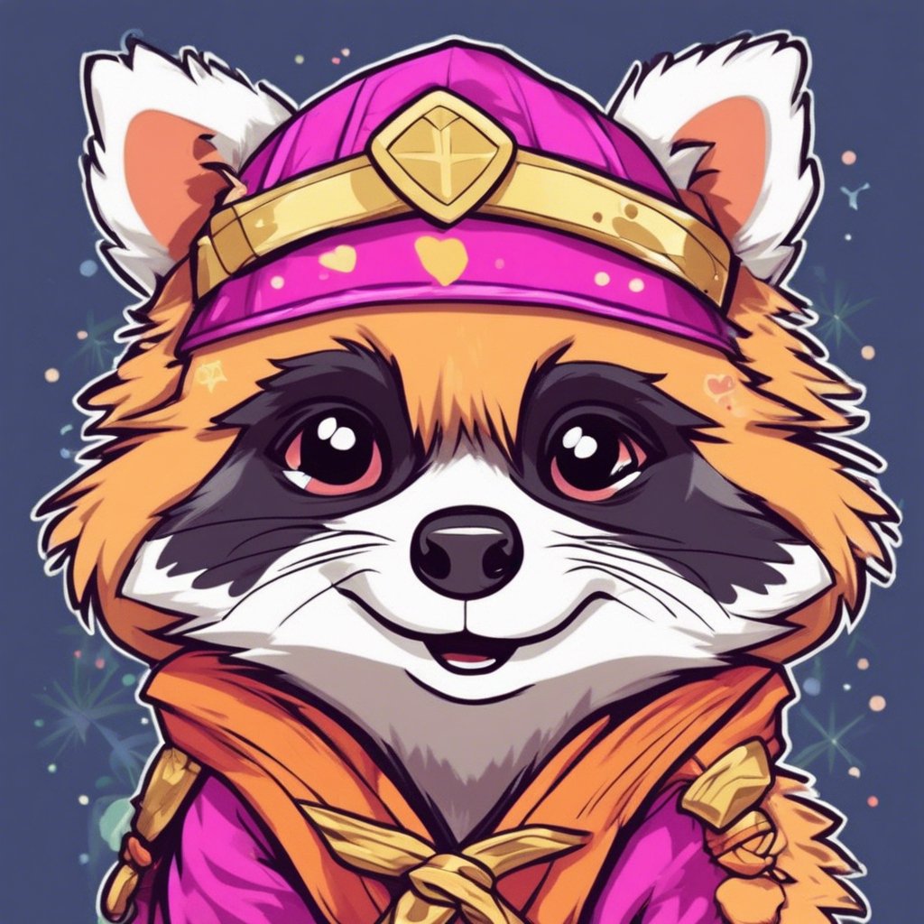 Ninja Raccoon dog Fanart