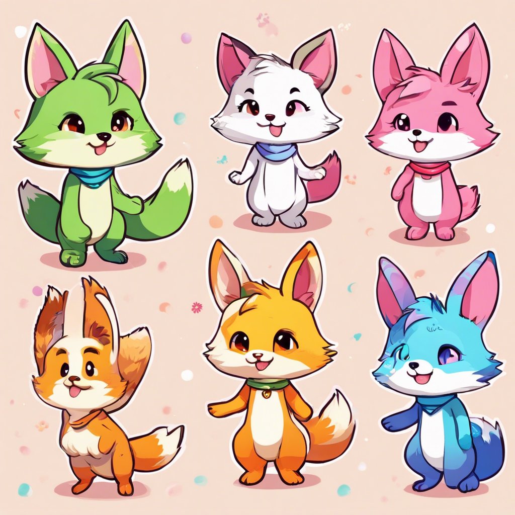 A fursona character sheet | Fanart