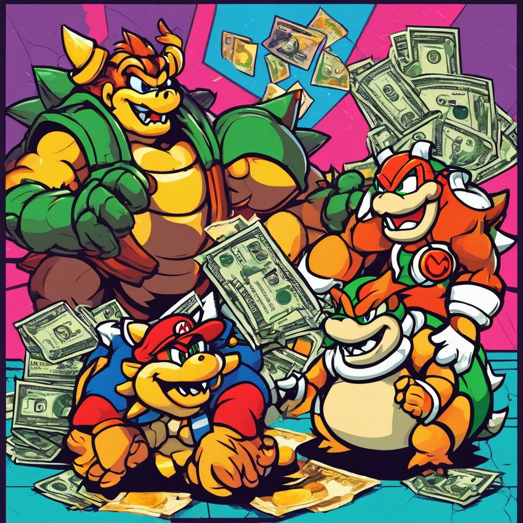 Bowser from Mario and Doctor Fanart