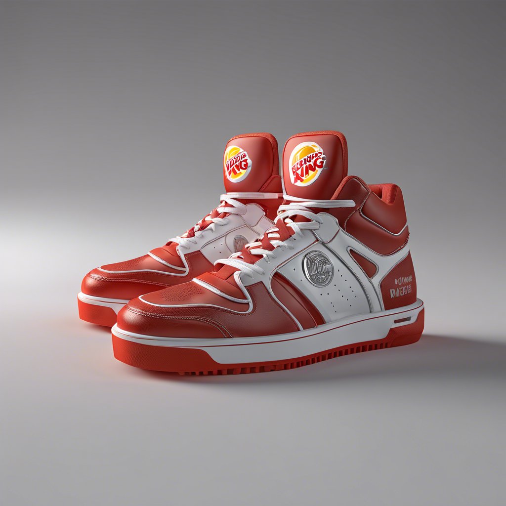 Burger King shoes | Fanart