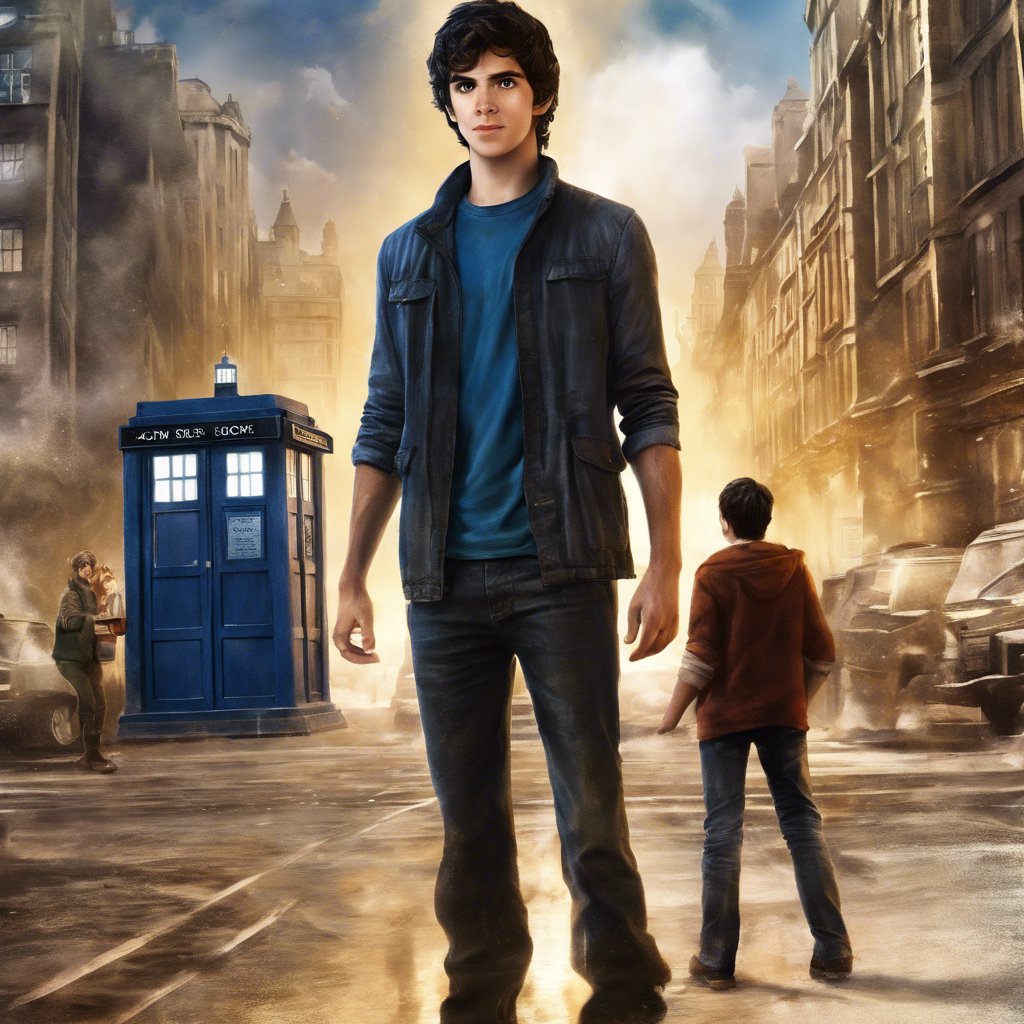 Percy Jackson meets dr who | Fanart