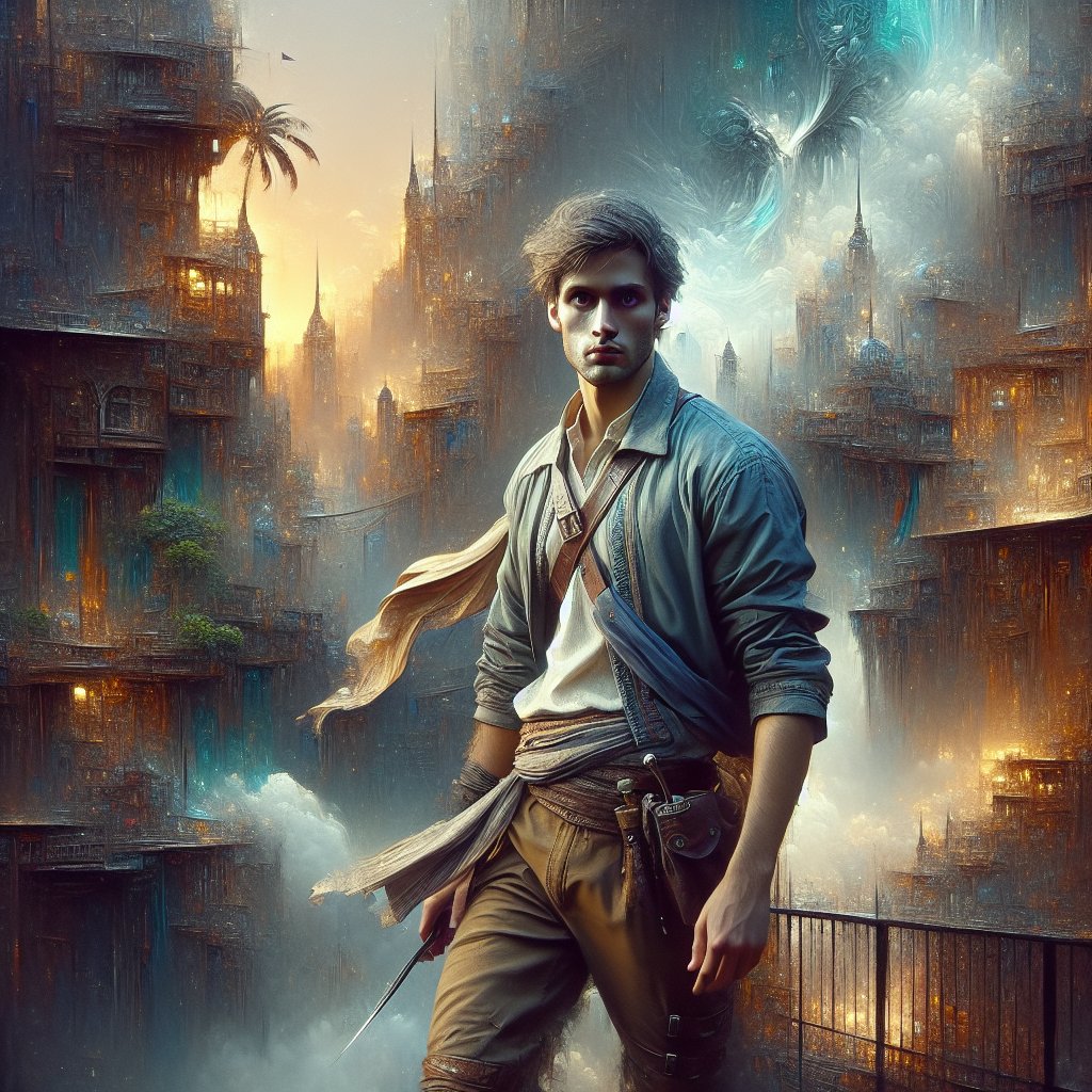 Realistic Style, Male Character, Rebel Leader, Fanart