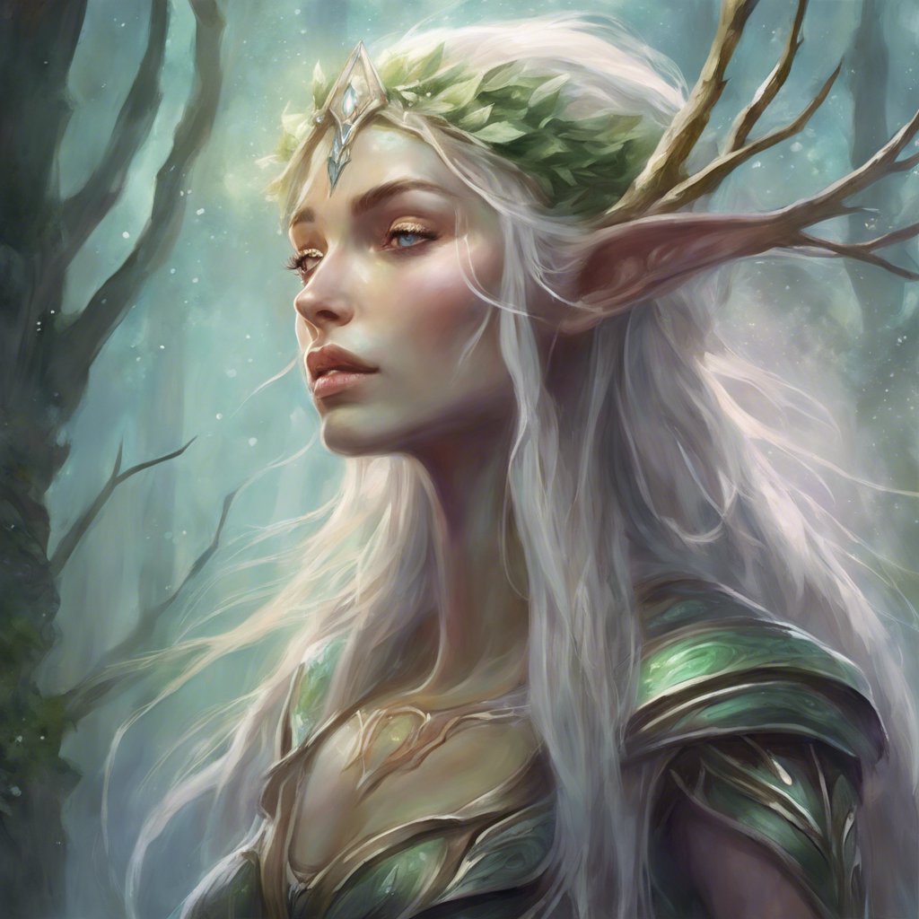A wood elf | Fanart