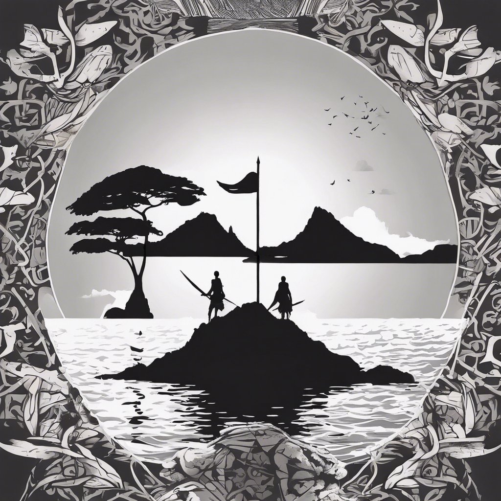 Two small islands with a Mahari | Fanart