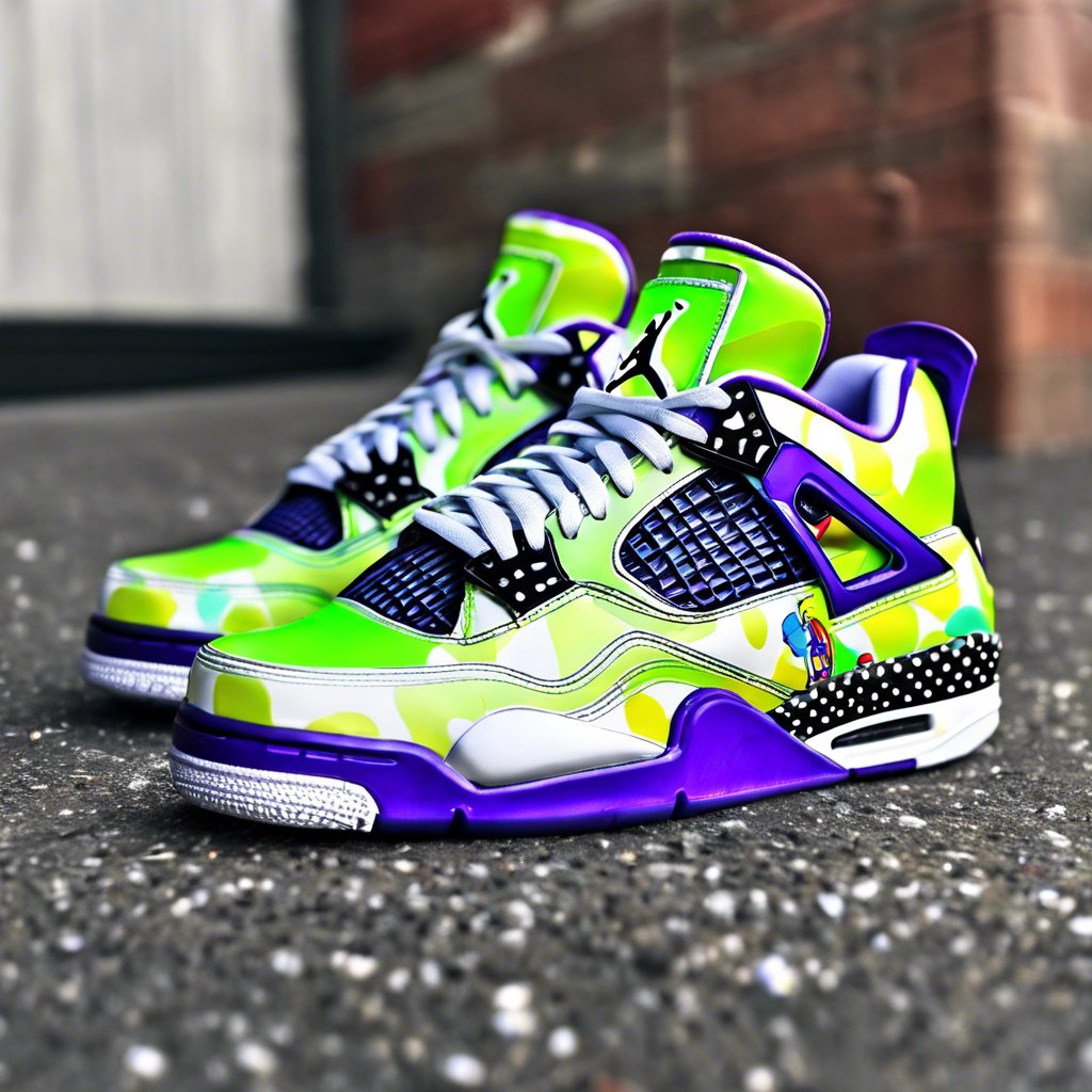 Buzz light year air Jordan 4s Fanart