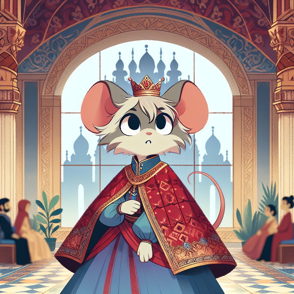 Disney Minnie Mouse is standing in Fanart