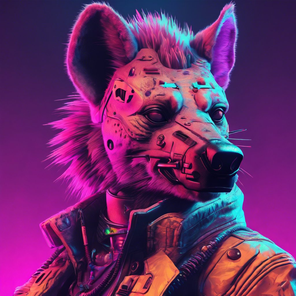 Male hyena | Fanart