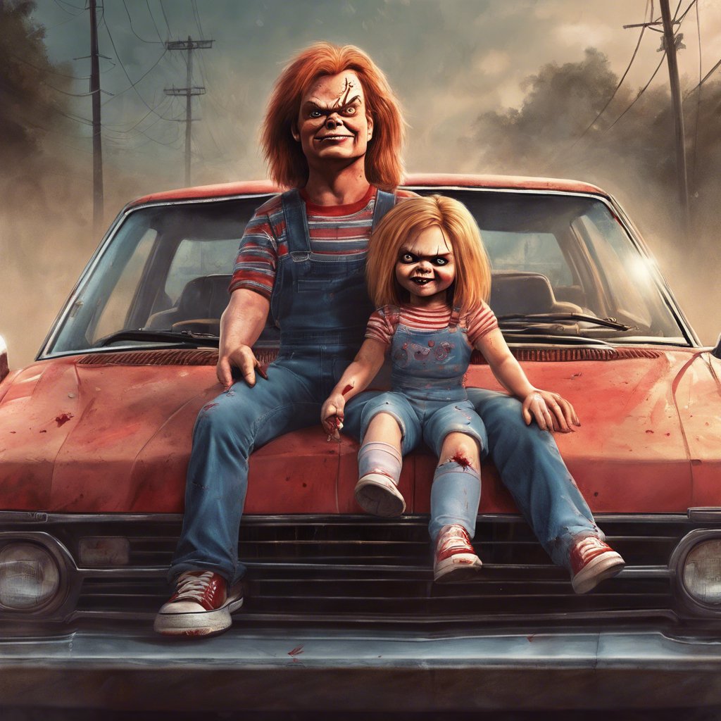 Chucky spanks his daughter Glenda for | Fanart