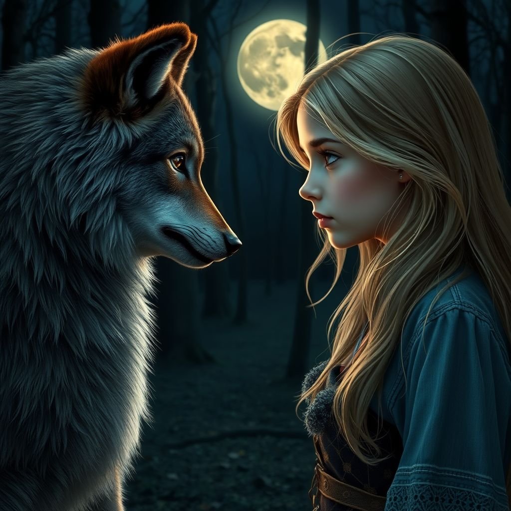 Human girl with blonde hair and Fanart