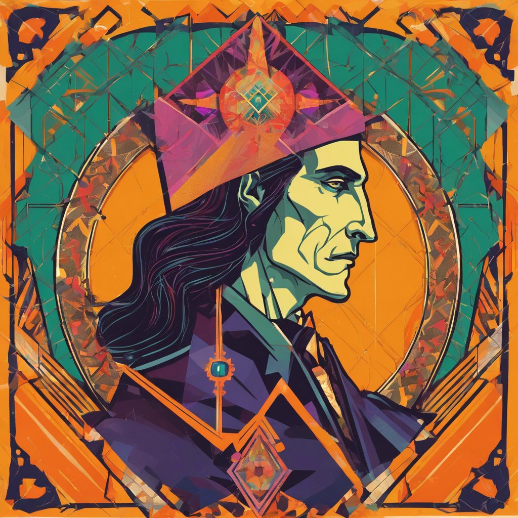 Side profile wizard with mid length Fanart