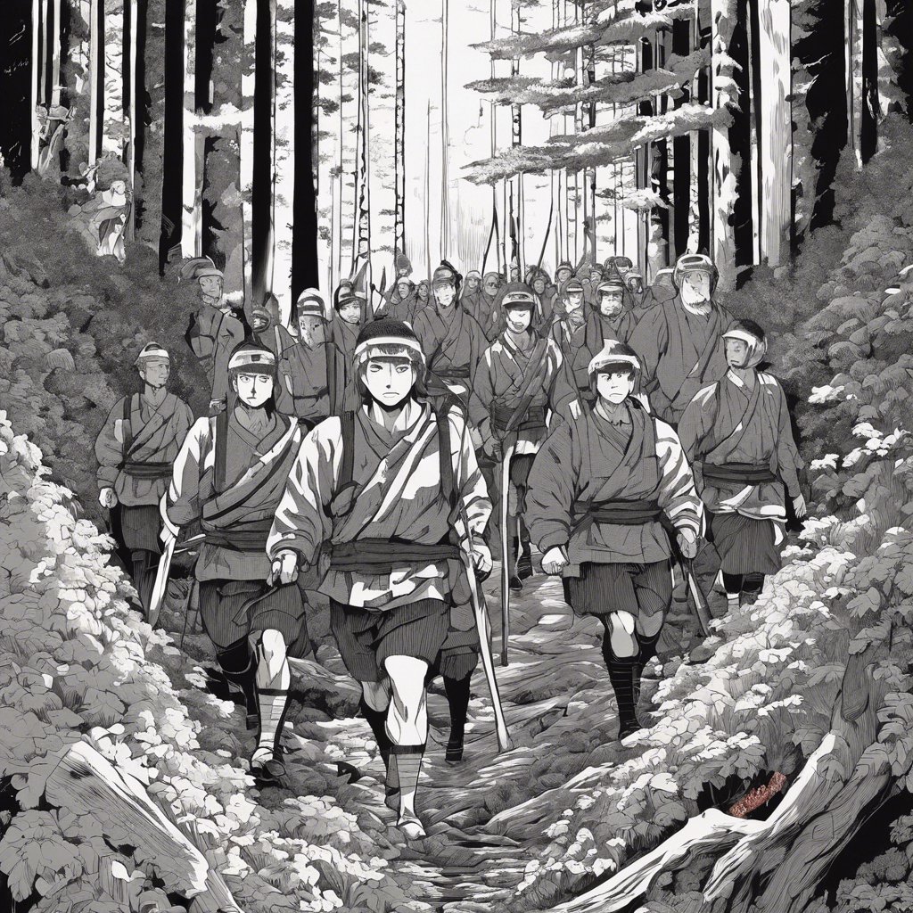 A long panel showing the loggers Fanart