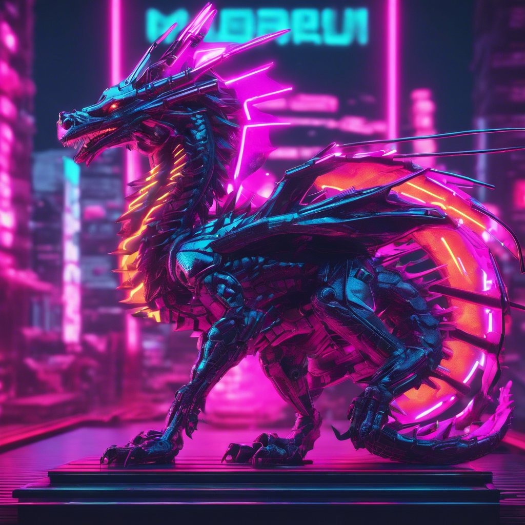 Cyber dragon | Fanart
