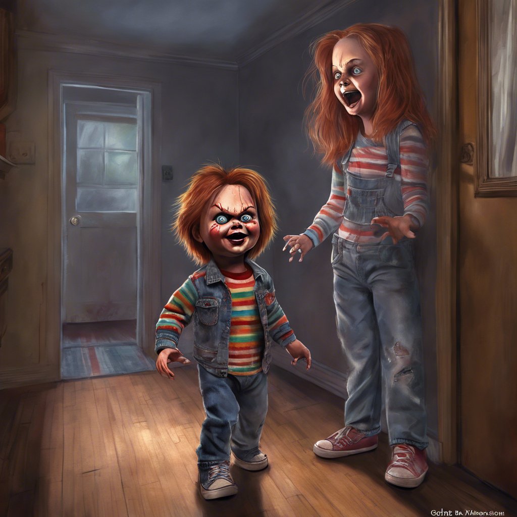 Chucky and Tiffany’s twin children Glen | Fanart