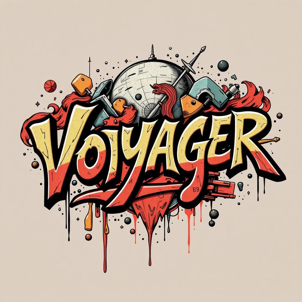 Voyager graffiti Fanart