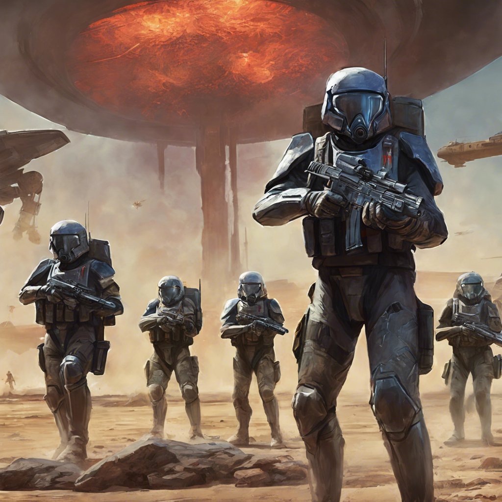 Delta squad goes against imperial orders | Fanart