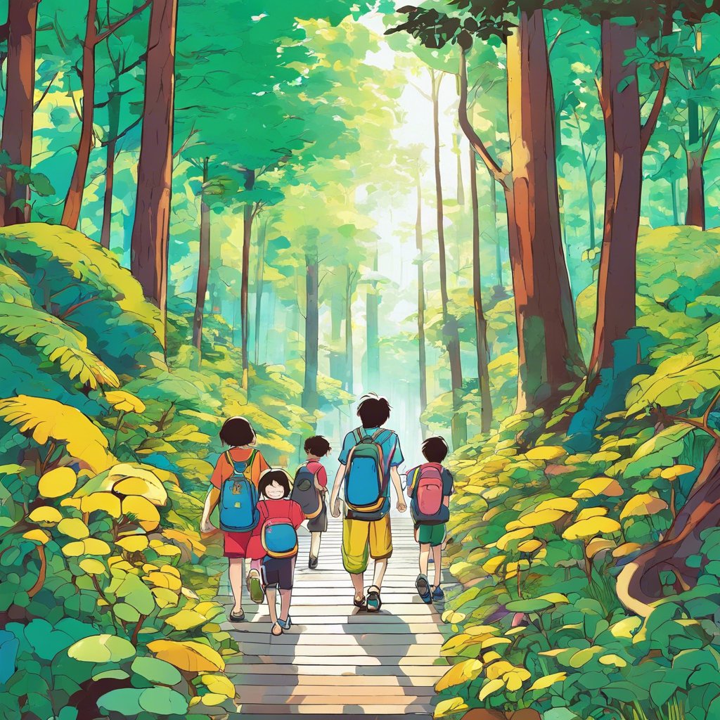 The monkey, Mei, Sora, and the Fanart