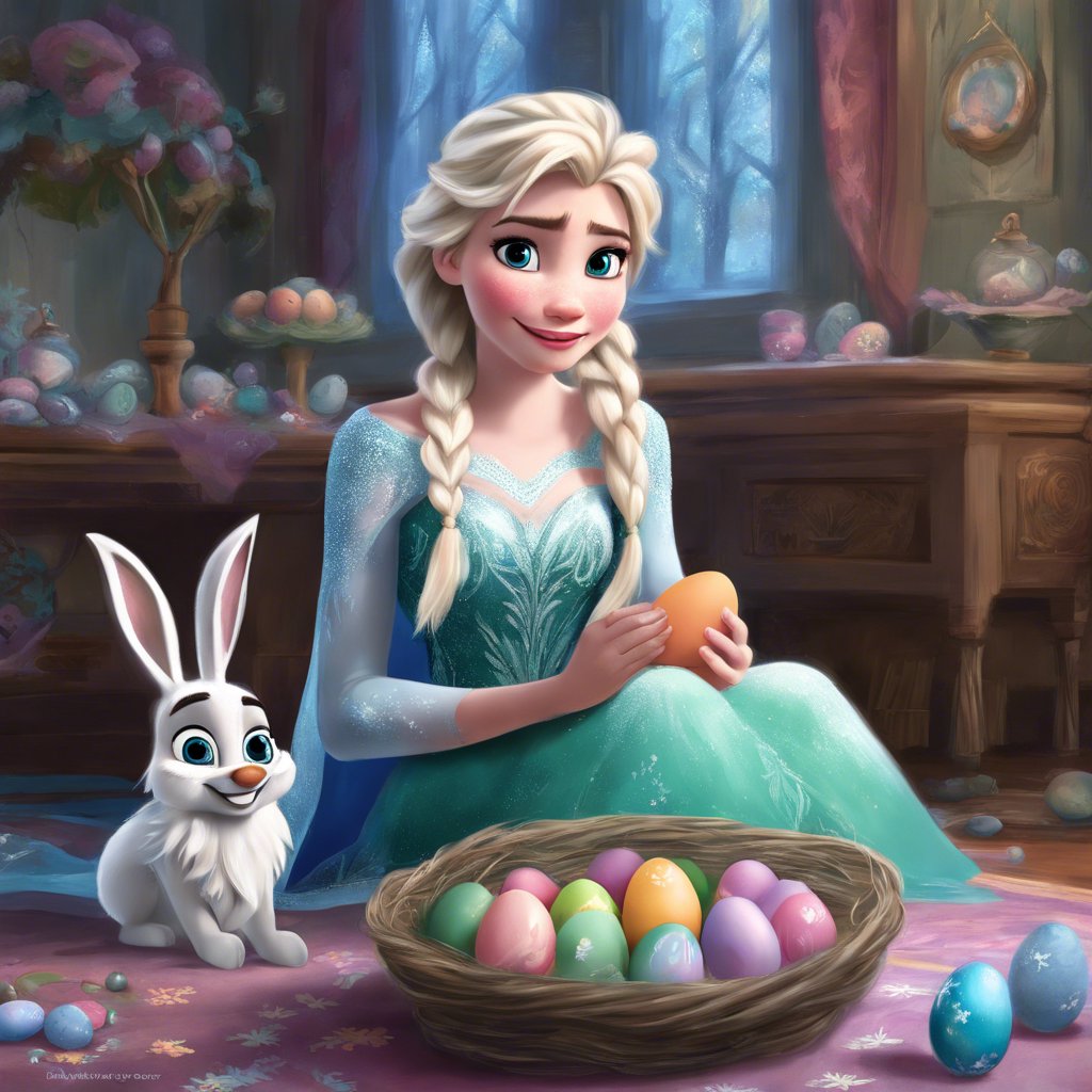 Disney Frozen: Elsa’s Daughter And Her | Fanart