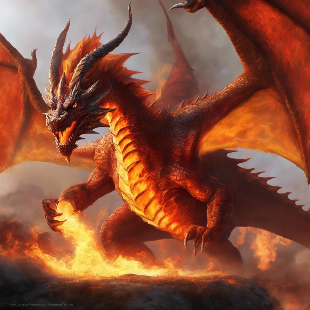 Fire dragon | Fanart