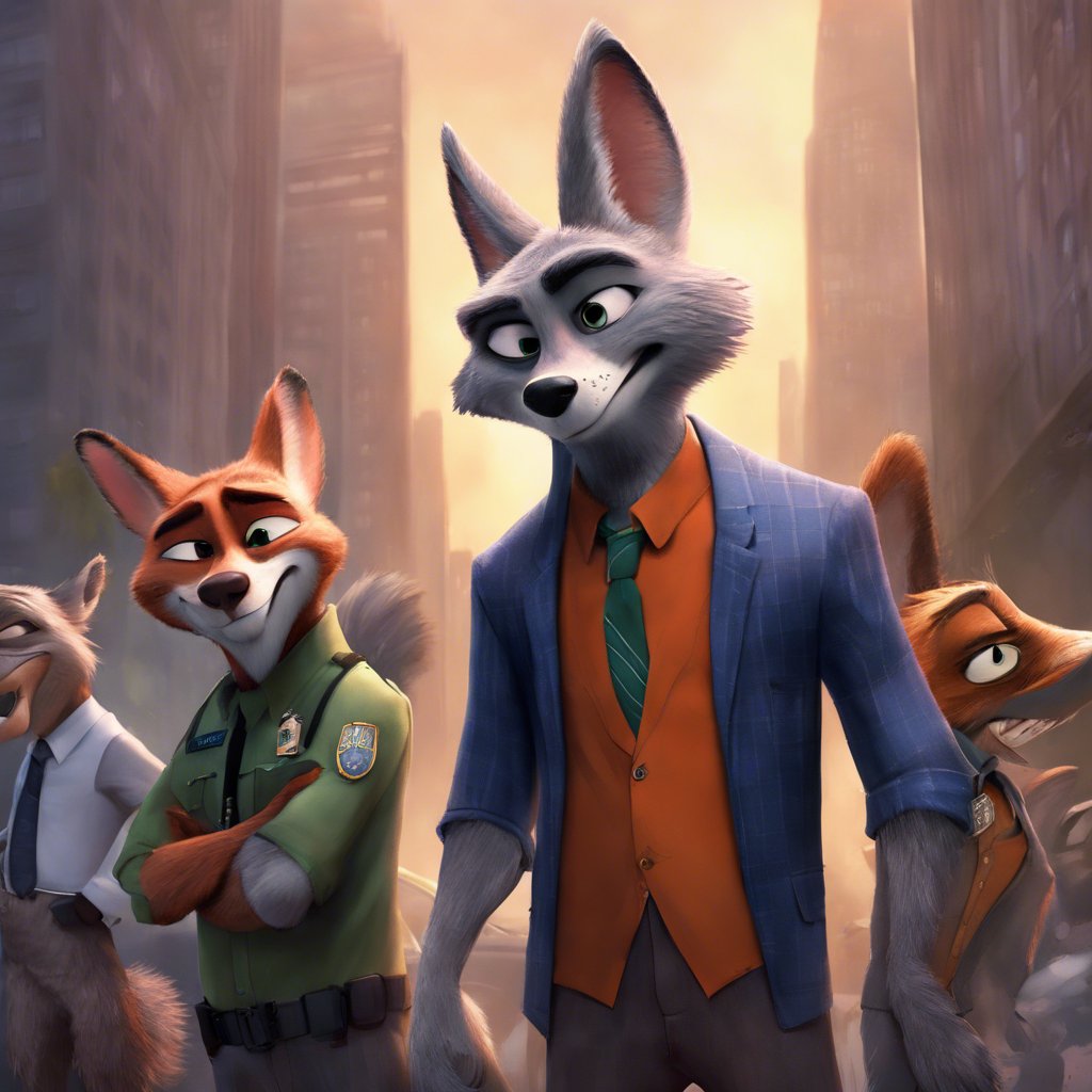 Zootopia the bad guys crossover fanfiction Fanart
