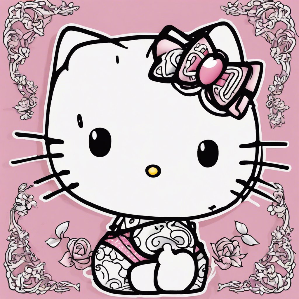 Hello kitty, kawaii, princess | Fanart