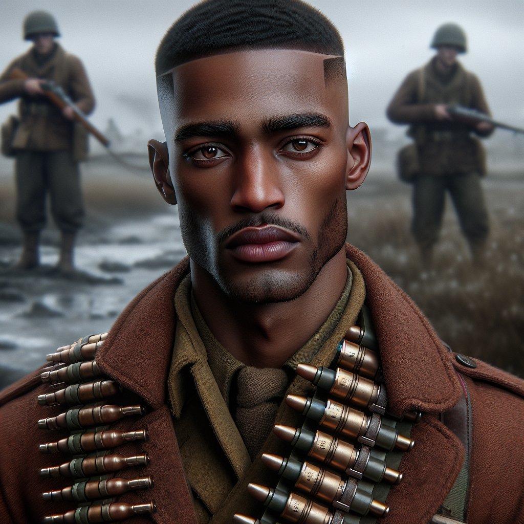Realistic Style, Portrait, Male Character, Young Fanart