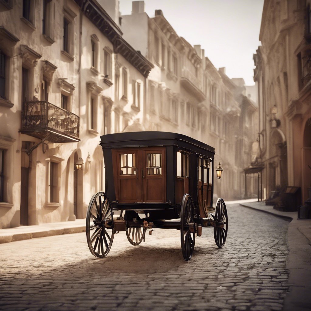 An 1800s stage coach that’s white Fanart