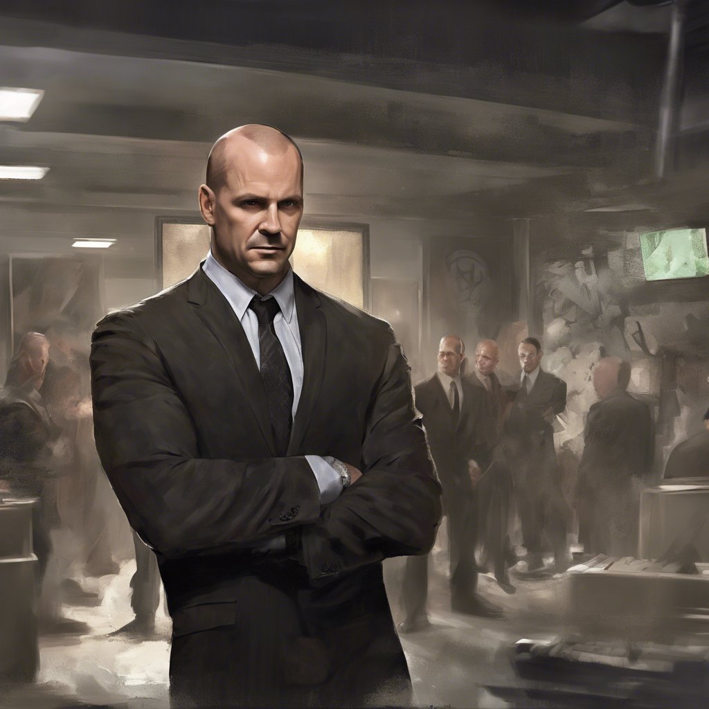 A pure evil man name Kane Fanart