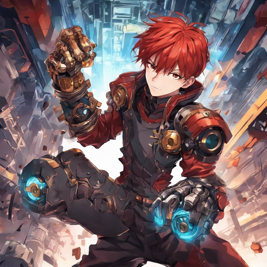Explore Anime Boy Fiery Red Hair Fanart