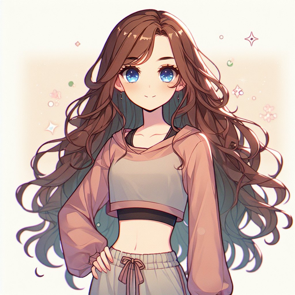 Beautiful 19 year old girl, long Fanart