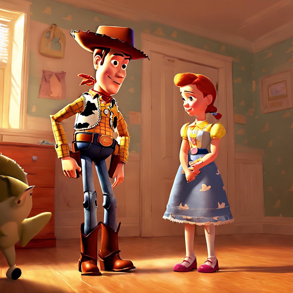 Toy Story Woodys little daughter Rosetta Fanart