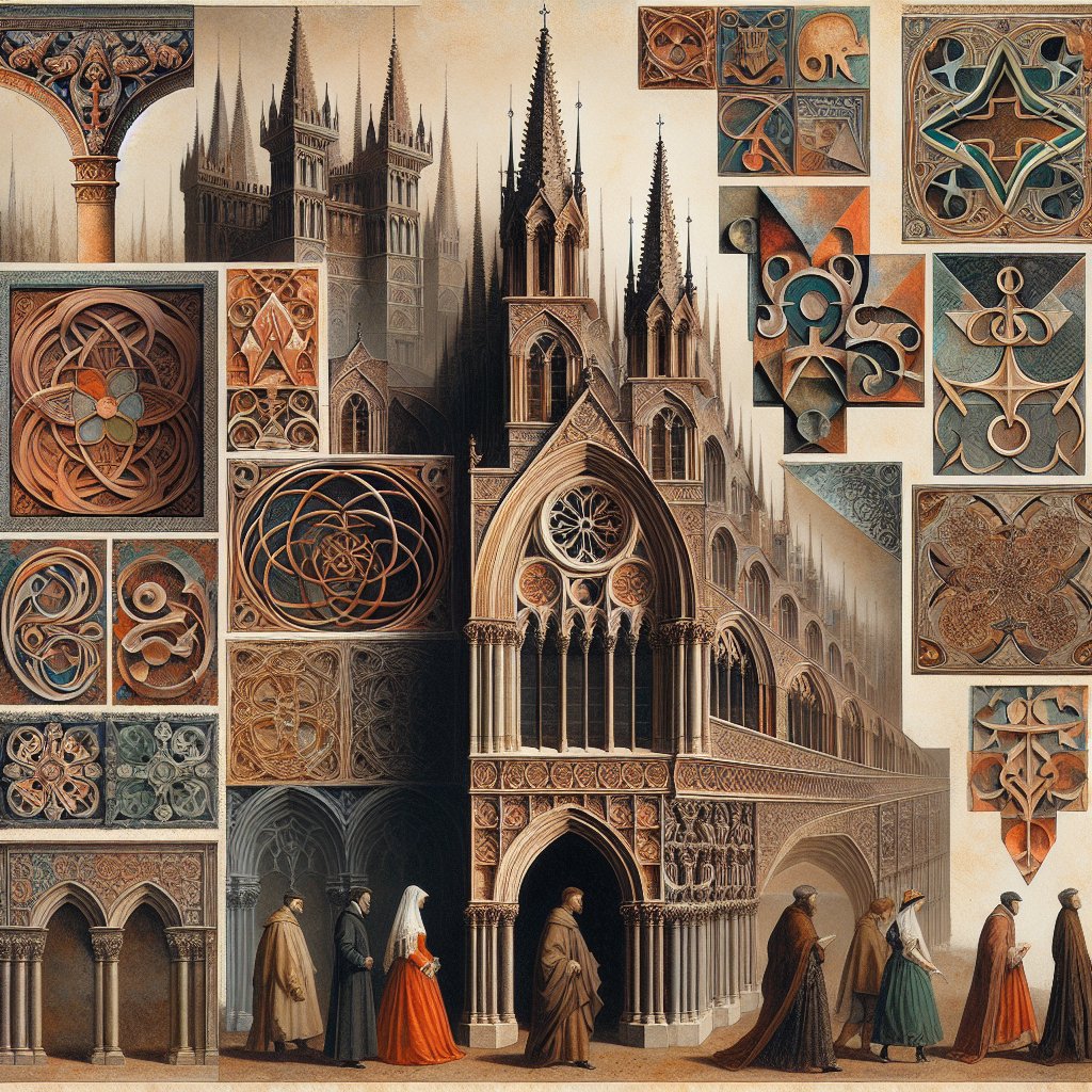 Explore Medieval Attire Collage Art