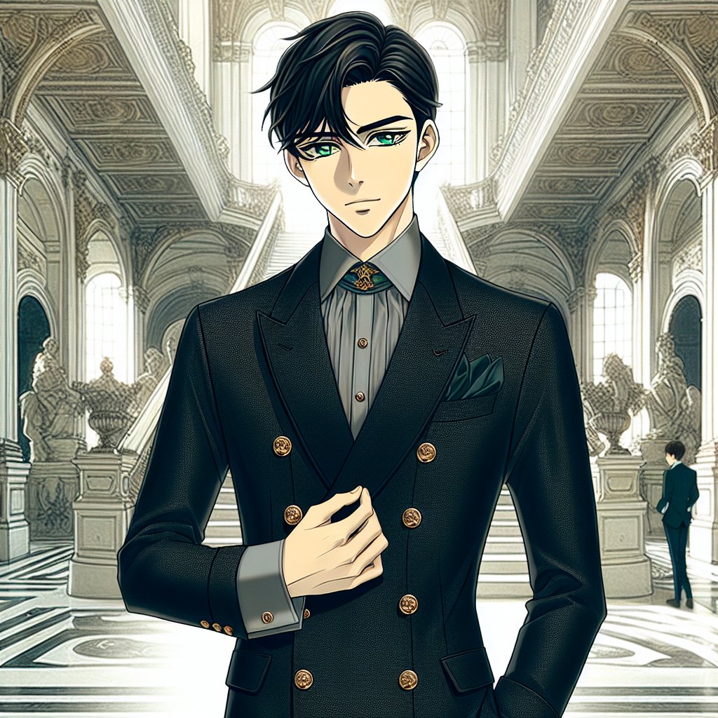 Explore Anime Boy Sad: Anime Boy Drawn In Anime Art Style With A Solemn ...