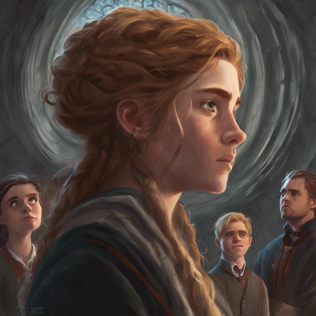 Elinia’s head turned into spirals, “Ron, Fanart