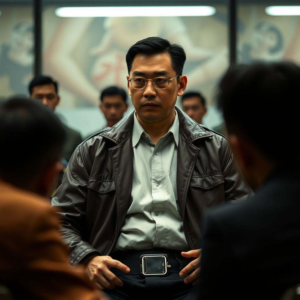 Chinese gang member in a meeting Fanart