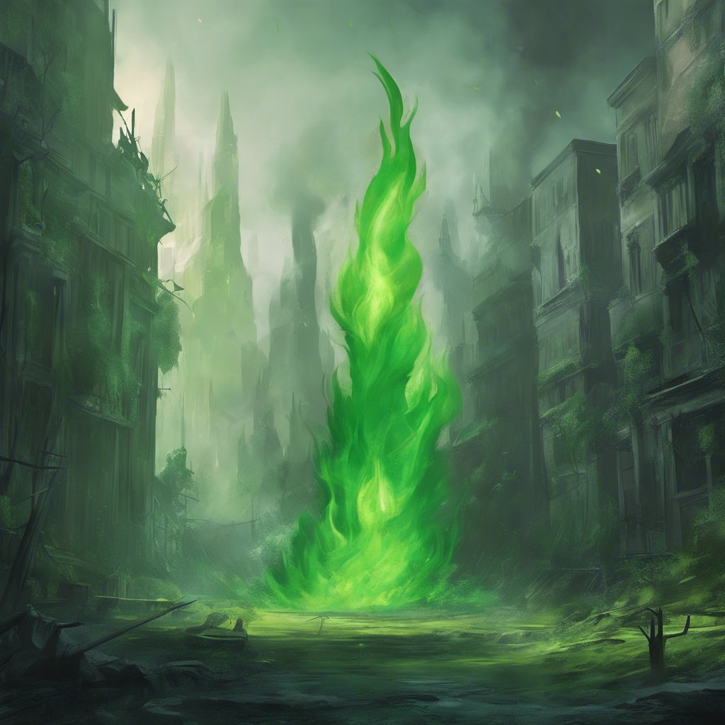 Green fire | Fanart