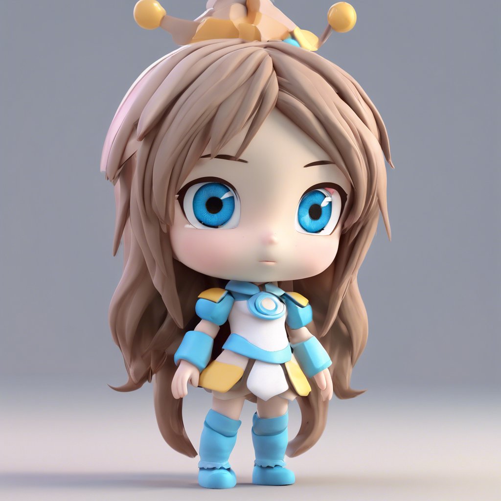 Belldandy Morisato brown hair blue eyes | Fanart