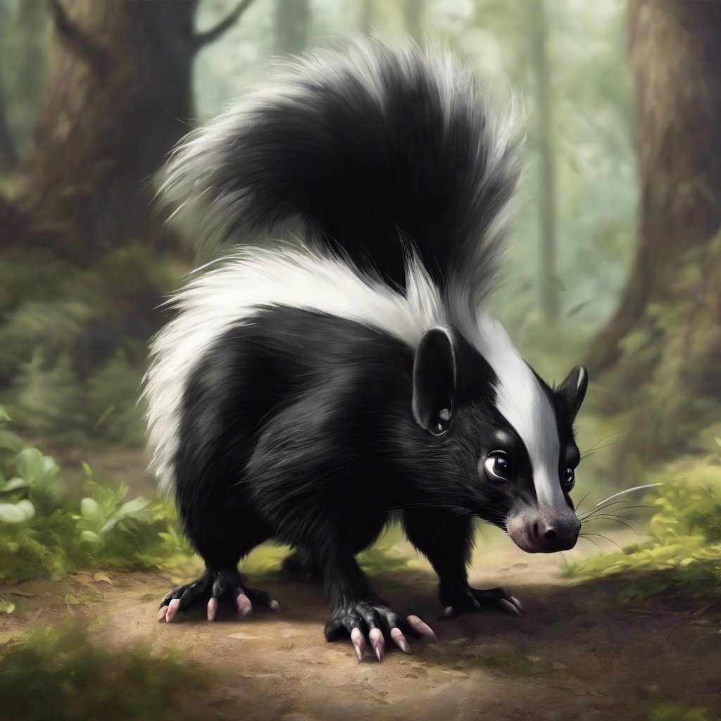 Skunk farts Fanart